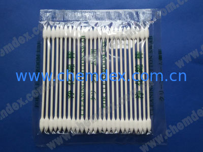 CS15-003 (Huby 340 BB-003) Cleanroom Cotton Swab/paper handle cleanroom swab/cotton cleaning ...