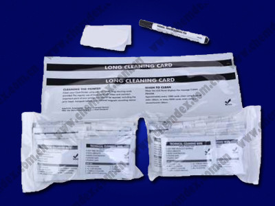 Evolis Card printer ACL002 Compatible Cleaning Kit/cleaning card ...